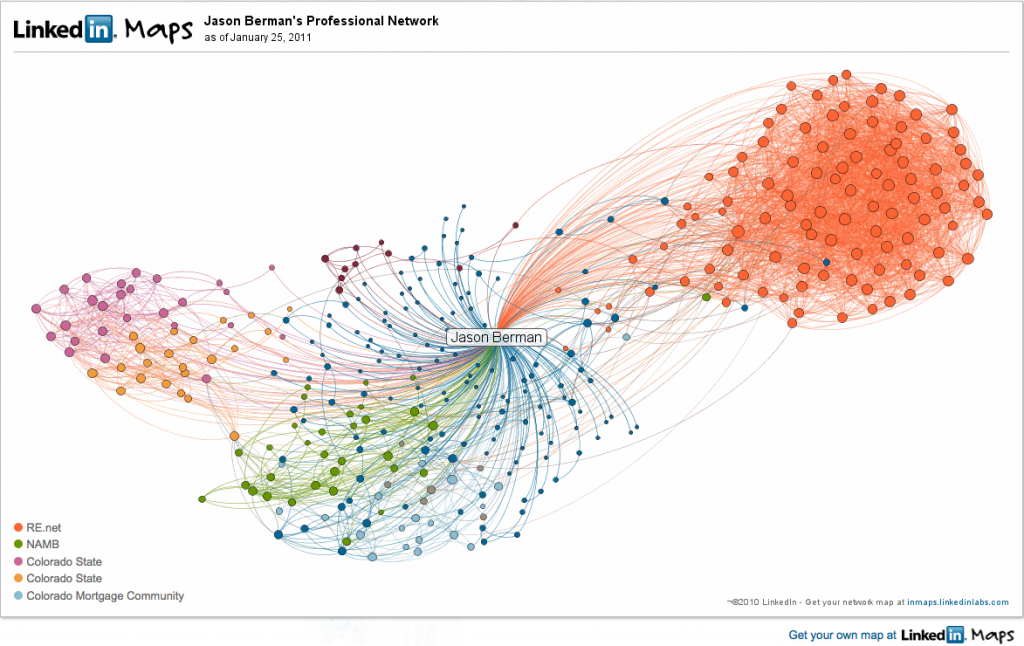 Visualize Your Network with InMaps – LinkedIn Labs – JBerman Group